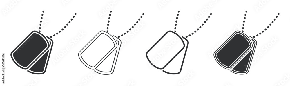 Military Dog Tag. Army. Gi. Usa U.S. Air Force. Sign. Symbol. Dog Tag ...