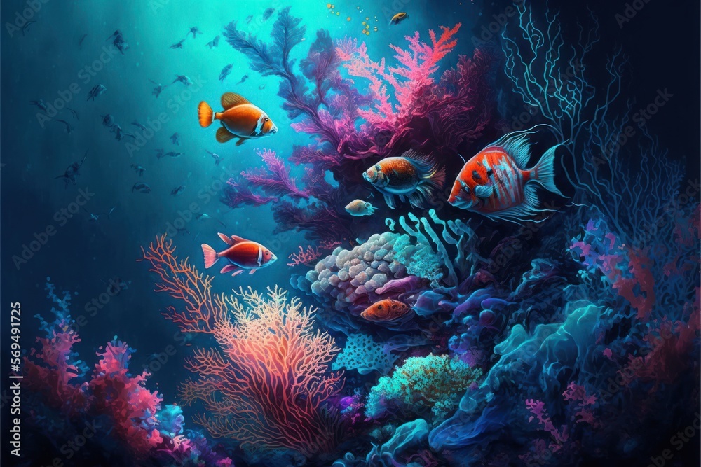 Coral Reef Concept Art