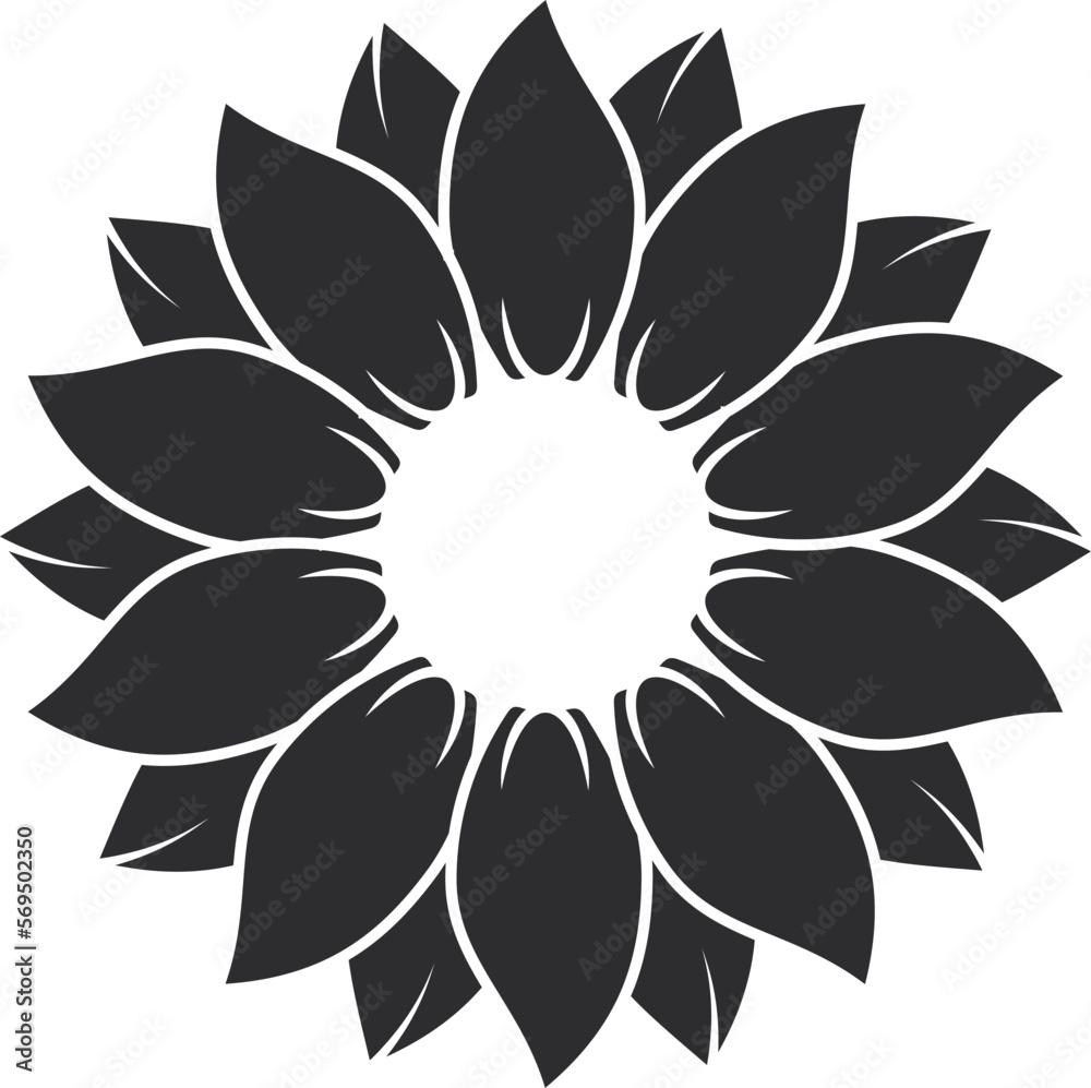 Sunflower Clipart | Sunflower SVG | Sunflower SVG Cut File | Sunflower ...