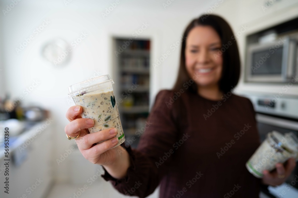 Getting food out of the fridge. Beer in the fridge. Fridge full of food ...