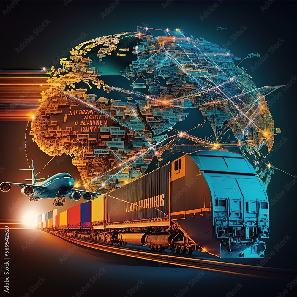 global logistic network distribution and transportation intelligent ...
