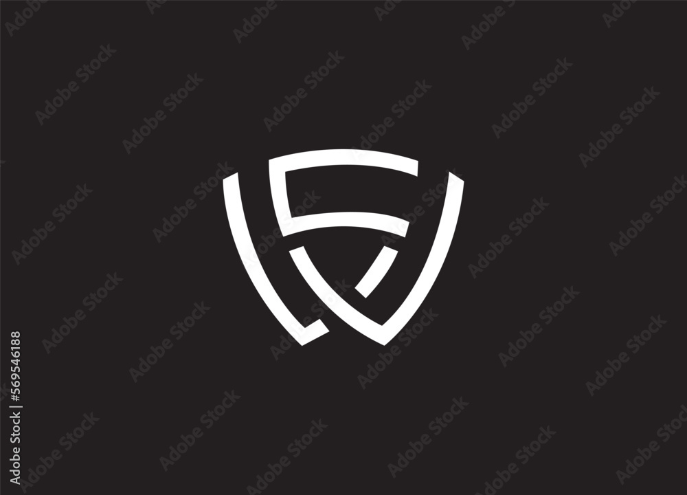 Initial WC modern monogram logo design Stock Vector | Adobe Stock