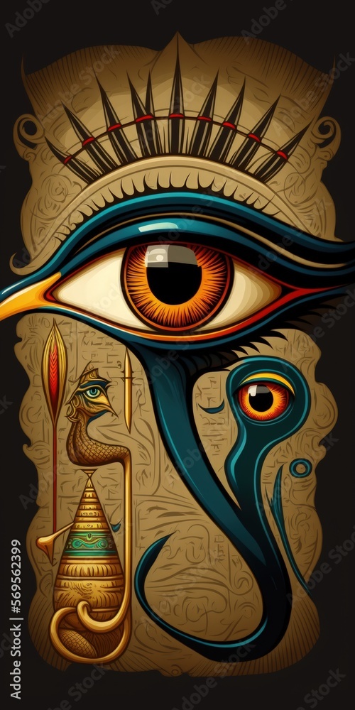 Ancient history of The Eye of Horus and Osiris, the Egyptian God ...