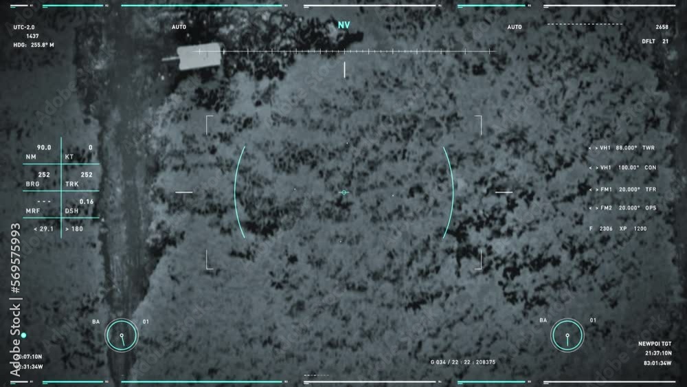 Modern Military Seeker Missile Explosive Weapon Interface. Modern ...