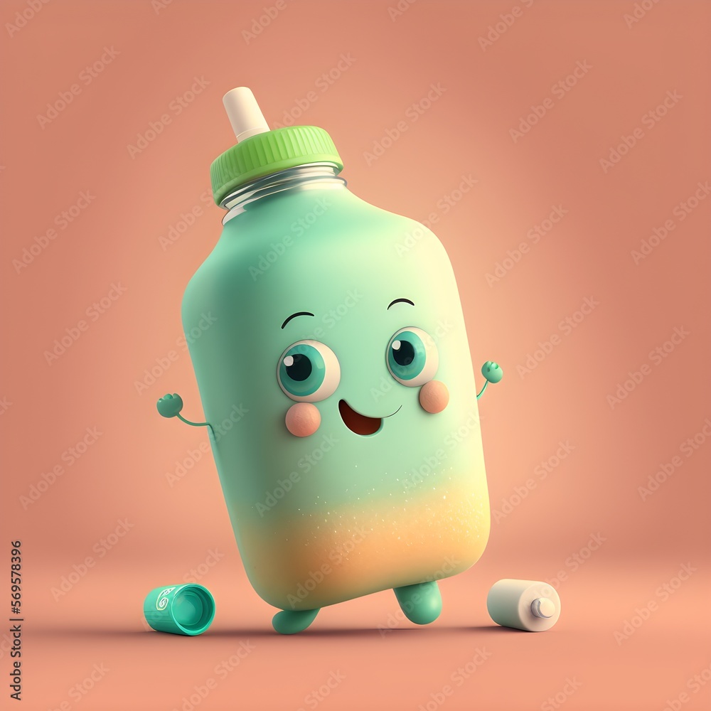 "Fizzy Fun: A Cartoon Celebration of Soda" | Generative AI Artwork ...