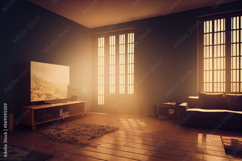 Lofi living room, beautiful chill, atmospheric wallpaper. background ...