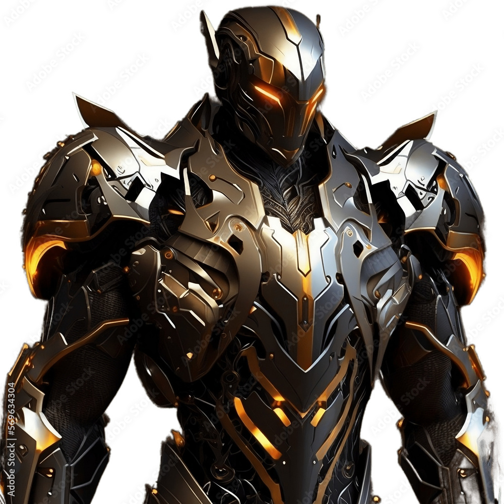Futuristic Warrior Armor