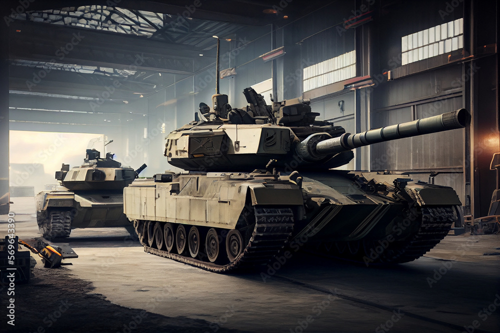 Production of the military tank plant production of the military ...