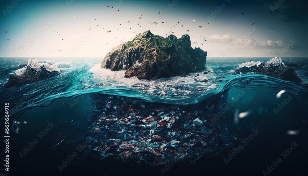 Abstract of plastic and other pollution in the pristine ocean ...