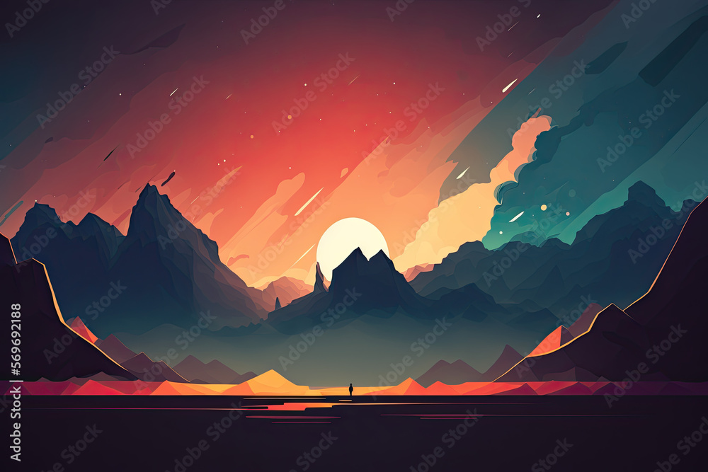 Simple Background Design for Your Creative Projects Stock Illustration ...