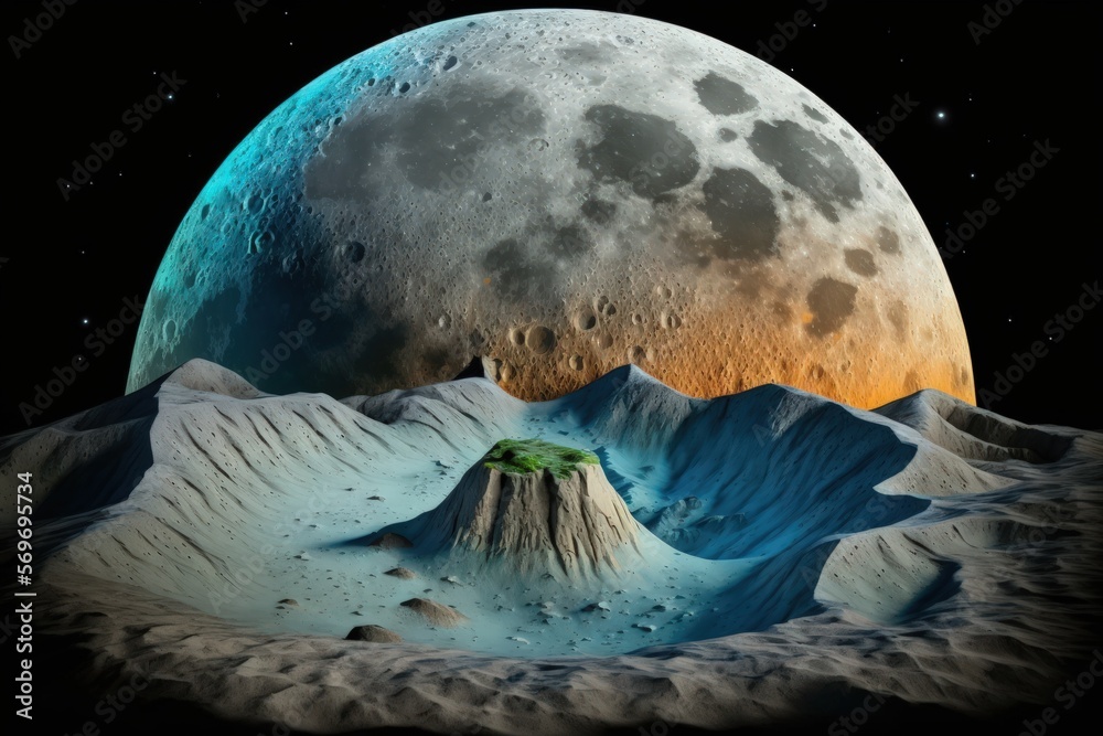 The Moon is the only naturally occurring satellite that orbits the ...