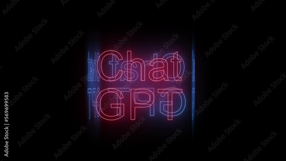 chatgpt animation openAI. Word chatGPT in 3d rotation. Text with ... chatgpt animation openAI. Word chatGPT in 3d rotation. Text with ...