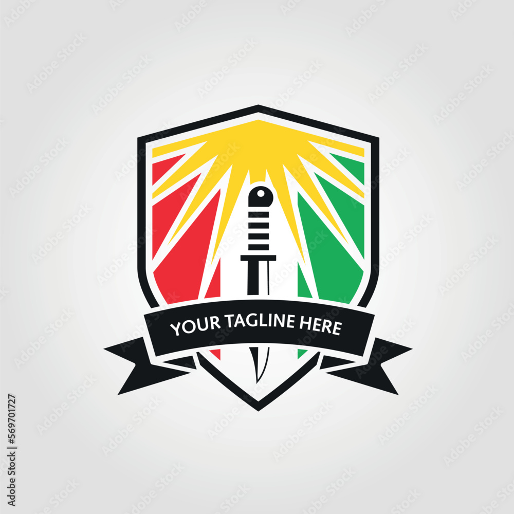 Kurdistan Flag Emblem, Kurdistan Flag logo Stock Vector | Adobe Stock