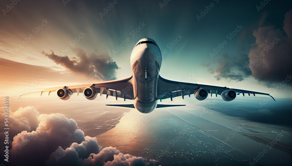 Poster Sustainable airplanes, powered by clean energy sources, not only ...