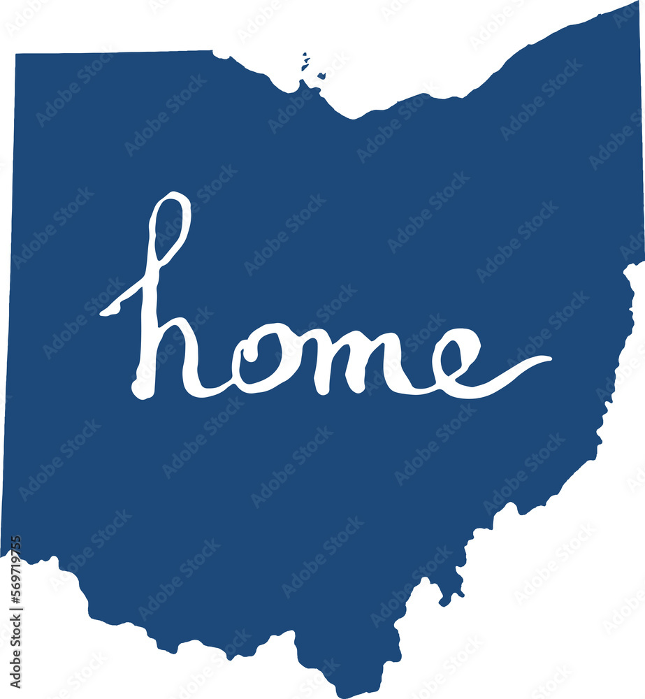 ohio state home sign - PNG image with transparent background Stock ...