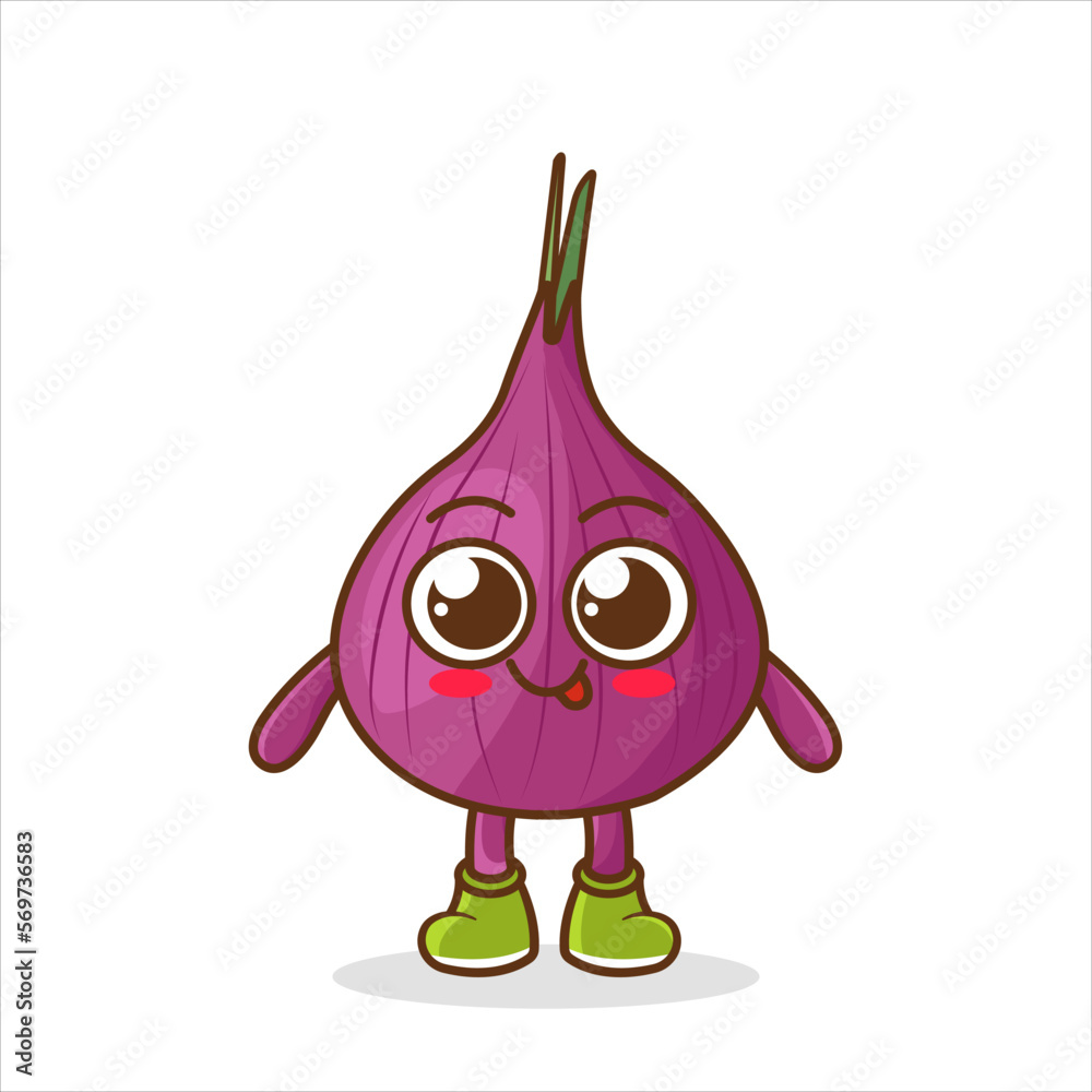 cute red onion character. cartoon vector illustration. onion character ... cute red onion character. cartoon vector illustration. onion character ...