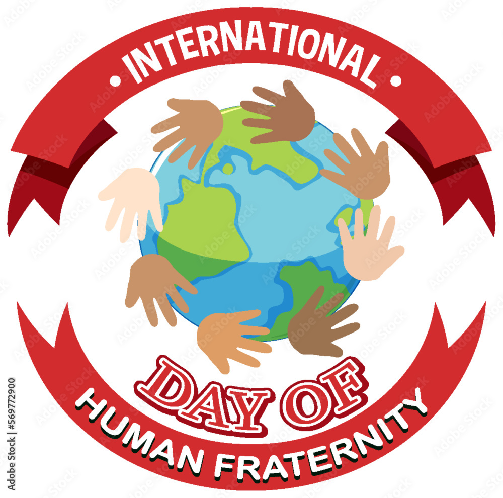 Photo & Art Print International day of human fraternity, blueringmedia