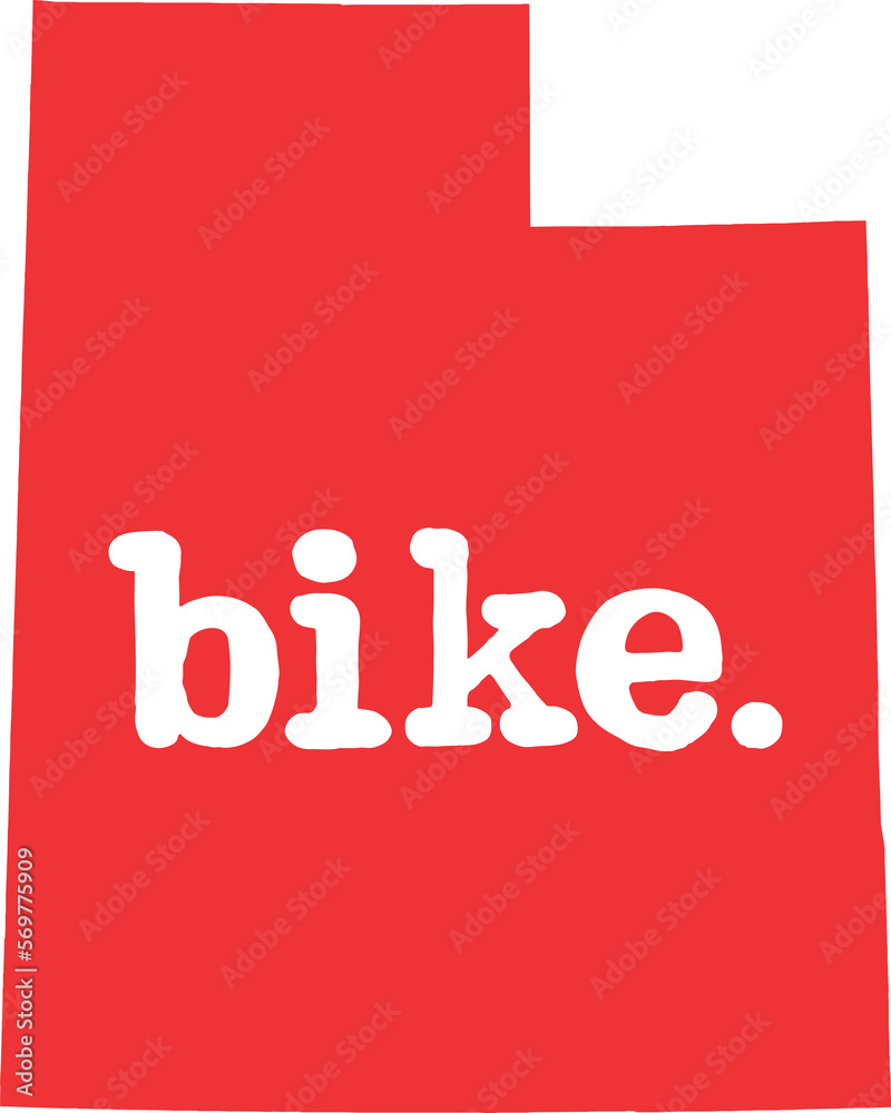 utah state bike decal - PNG image with transparent background Stock ...