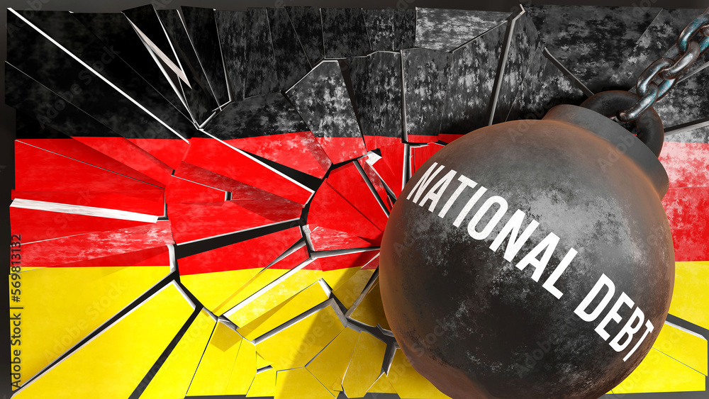 National debt and Germany, destroying economy and ruining the nation ...