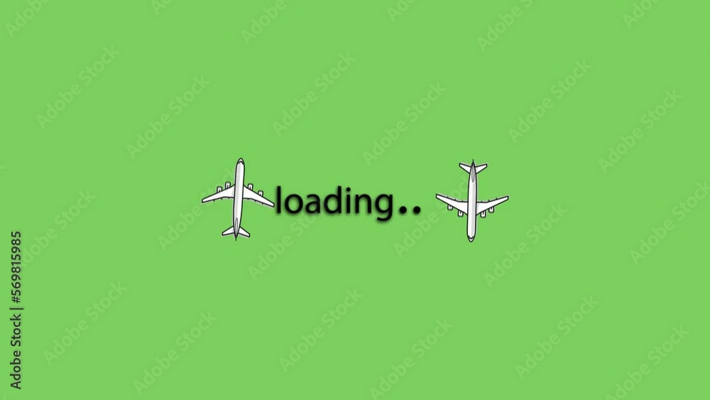 Loading wheel animation - Animated spinning load icon on a blue ...