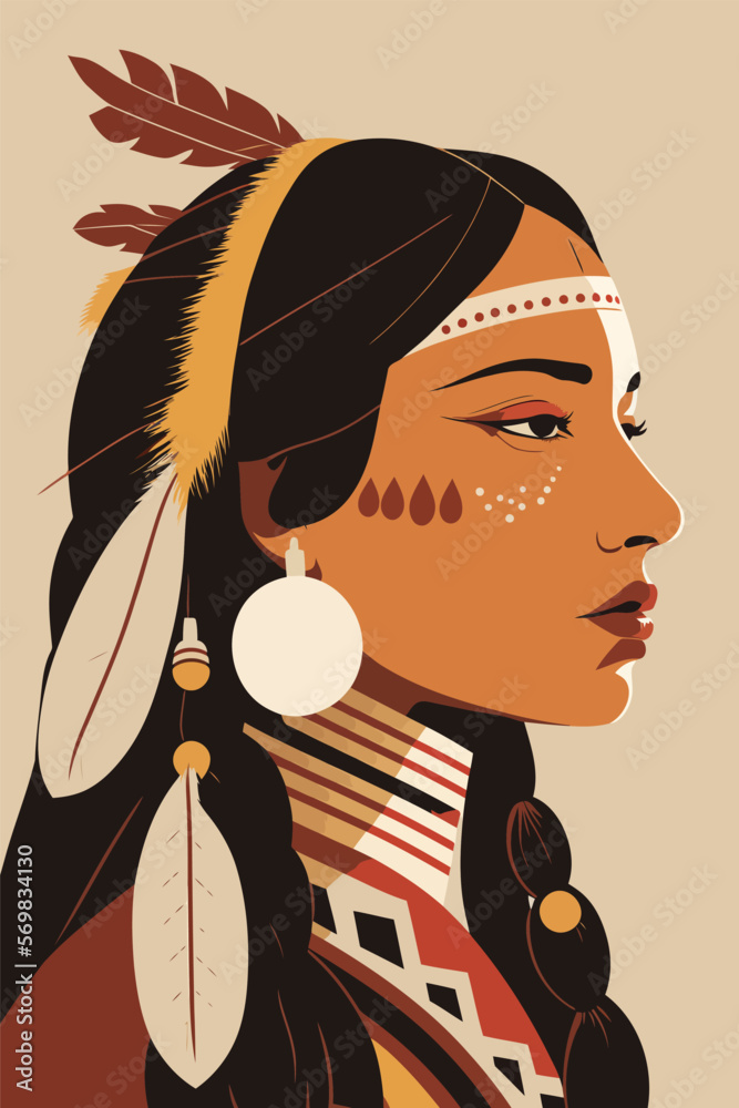 American Indian Vector