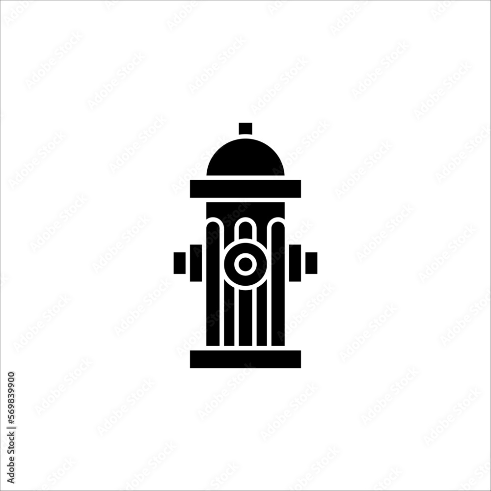 Fire Hydrant icon. Creative element design from fire safety icons ...