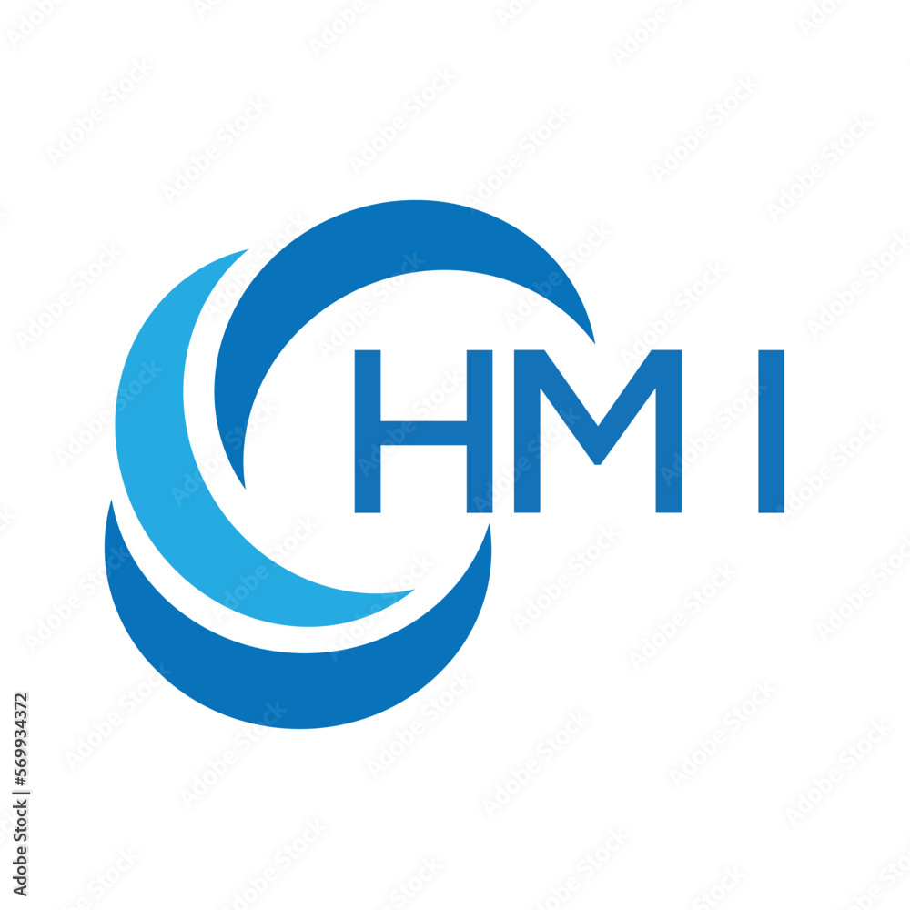 Hmi Letter Logo Design Template Vector Hmi Business Abstract Connection Vector Logo Hmi Icon
