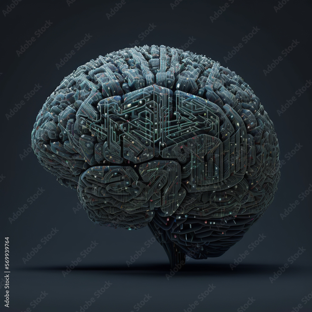 brain, icon, symbol, neuron, engine, signal, information, digital, data ...