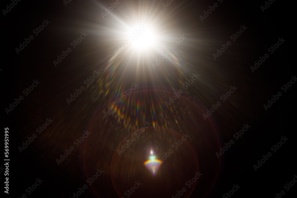 Easy to add lens flare effects for overlay designs or screen blending ...