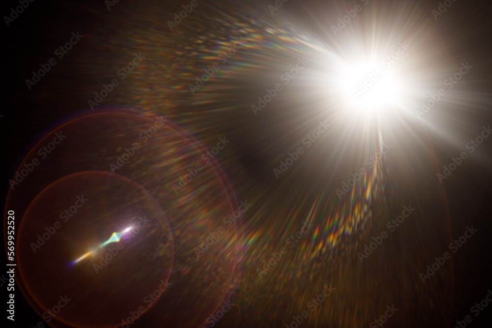Easy to add lens flare effects for overlay designs or screen blending ...
