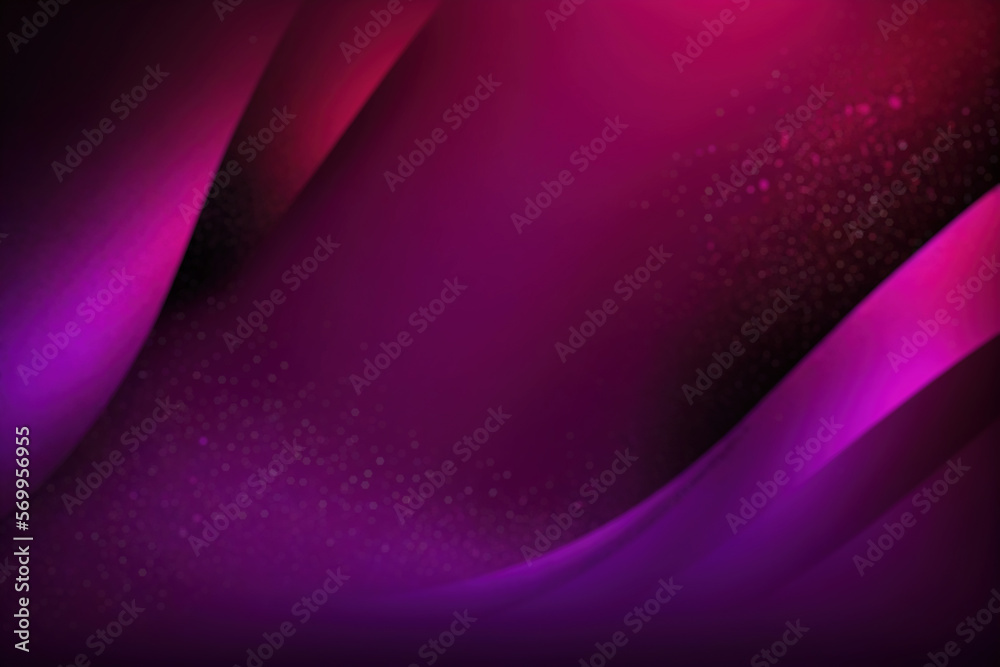 Dark purple background, black magenta plum colors gradient with grain ...