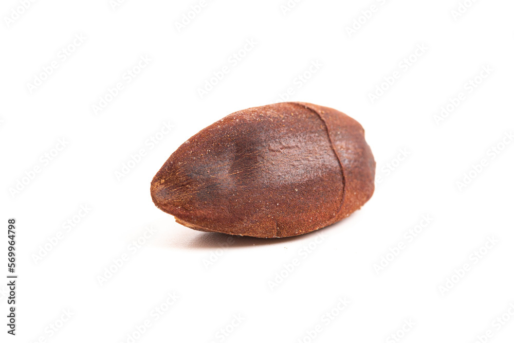 Pili Nuts from the Philippines Isolated on White Background Stock Photo ...