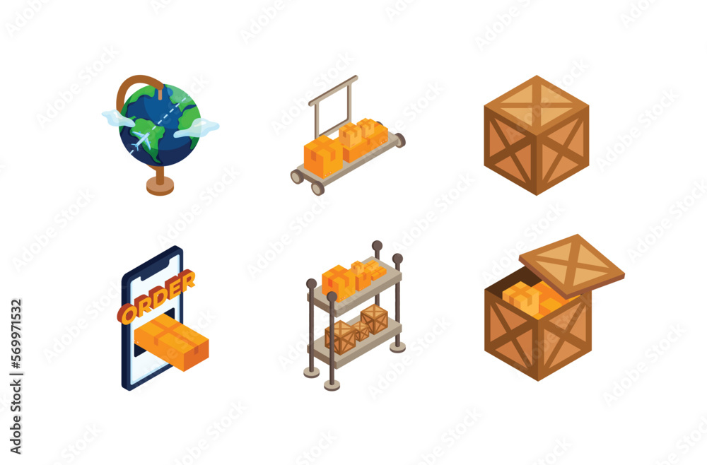 Delivery around the world,storage of goods in warehouses,container,open ...