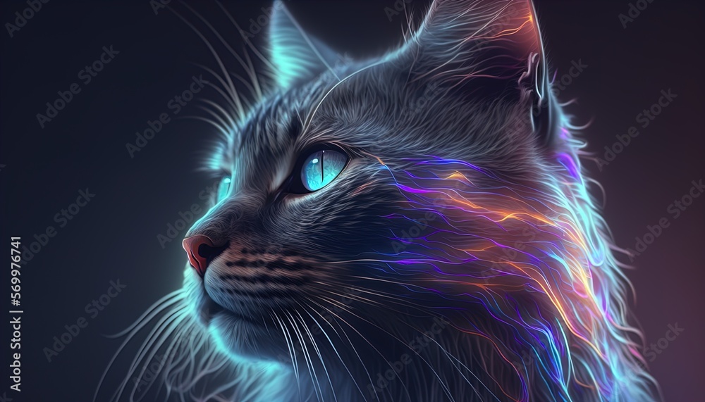 Neon Pictures Of Animals