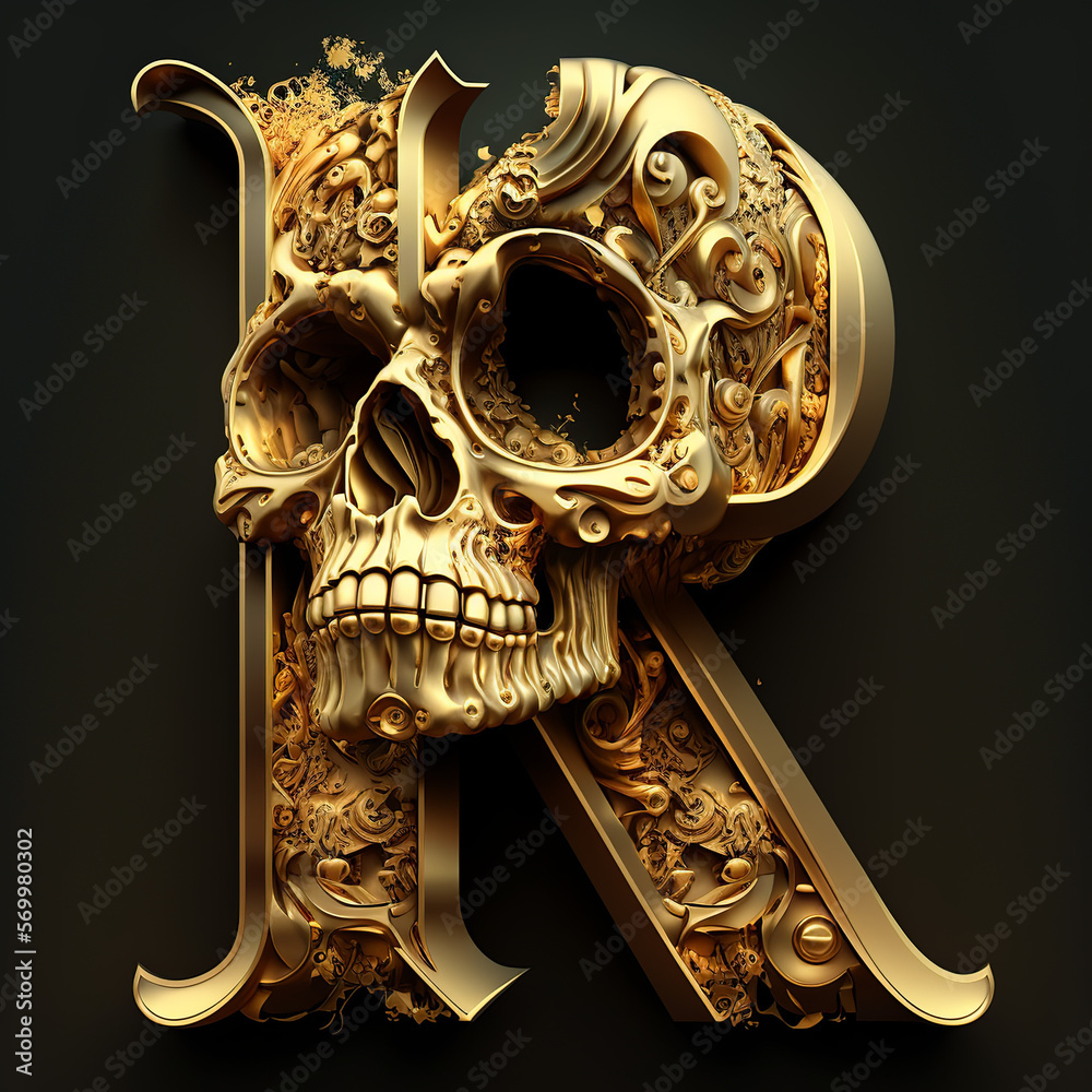 skull, gold, undead, a, b, c, d, e, f, g, h, i, j, k, l, m, n, o, p, q ...