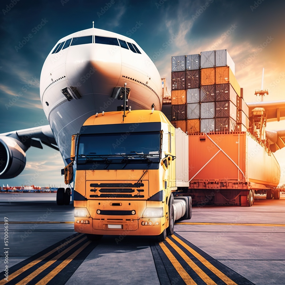 global logistics network distribution and transportation, Smart ...