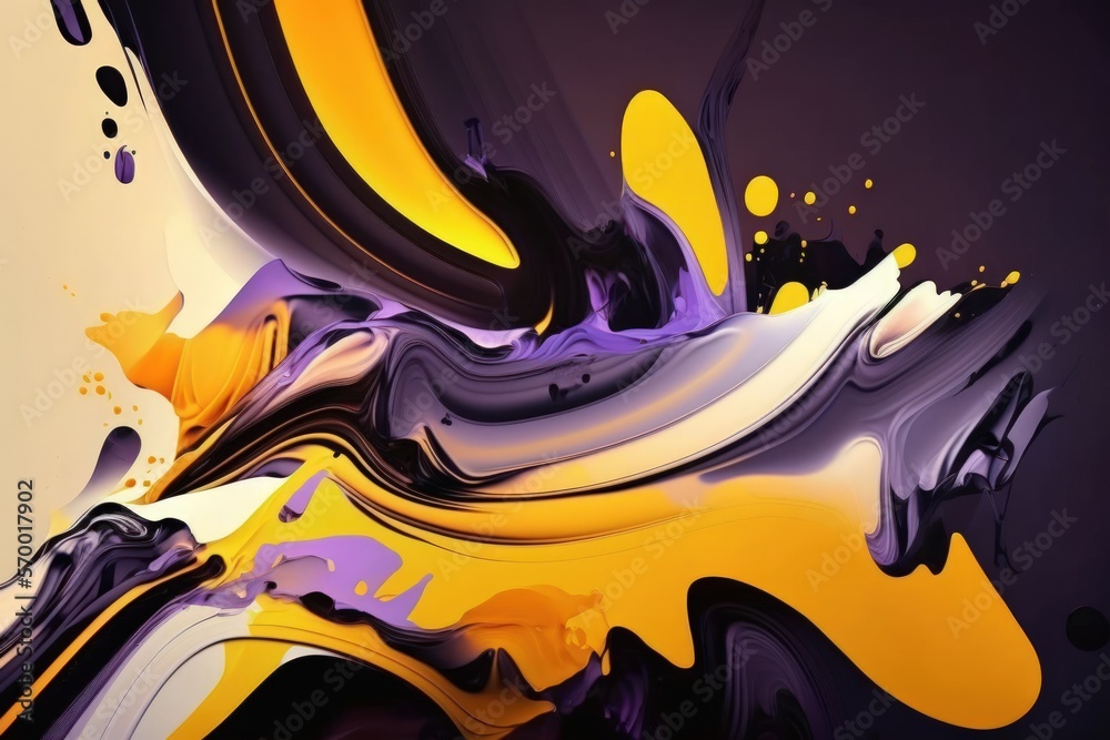 amorphous texture Contemporary art background. Motion Art. unusually ...