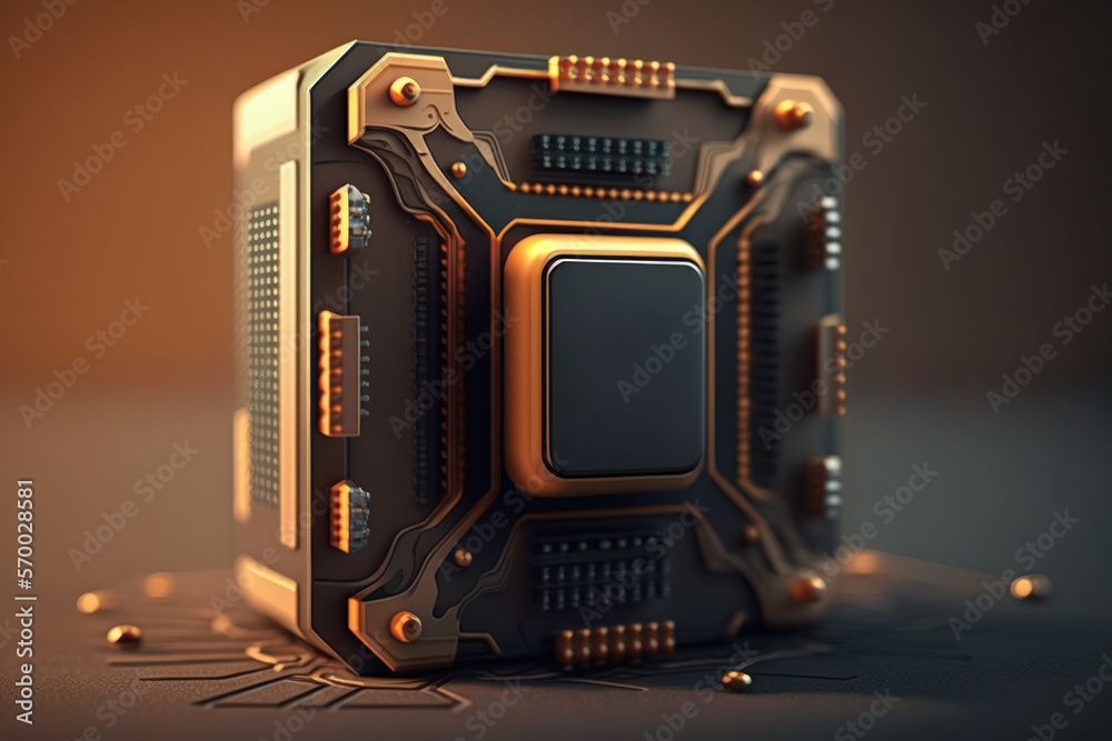 AI artificial intelligence technology CPU central processing unit ...