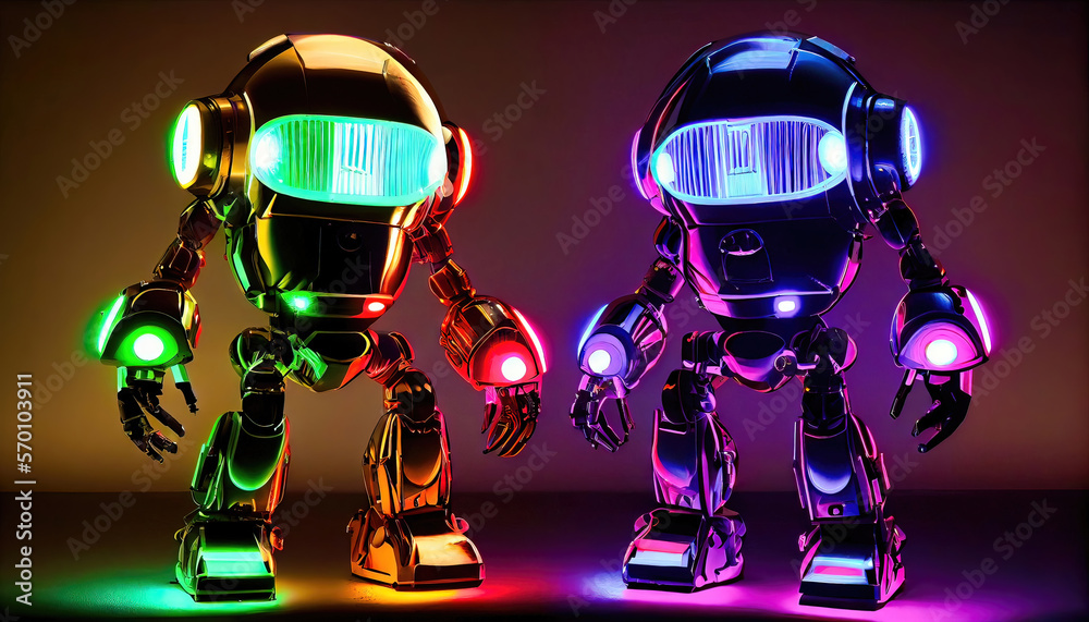 Colorful robots - as generative AI becomes more commonplace, it is being used in more ways. This ...