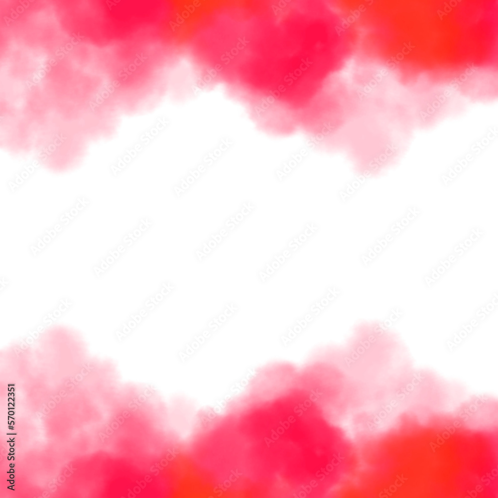 pink color frame on transparent background. Pink faded color explosion ...