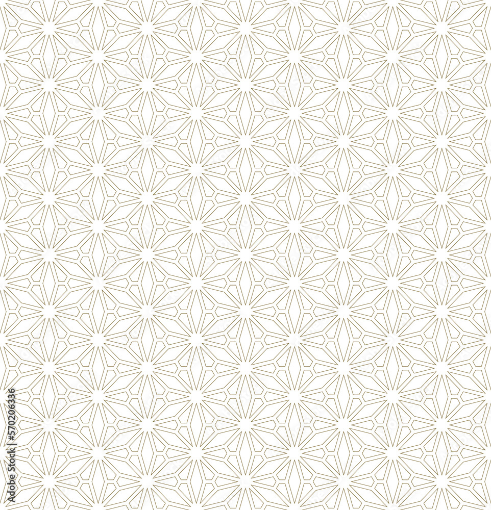 seamless, kumiko, geometric, japanese, shoji, shape, grid, decor ...