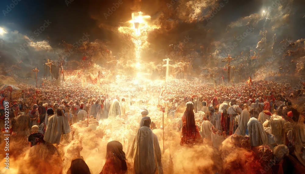 Judgement day. The return of Jesus Christ, New Testament, Hell and ...