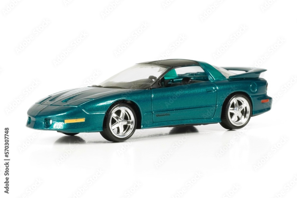 1993 PONIAC FIREBIRD TRANS AM. Diecast 1:64 scale model from AUTO WORLD ...