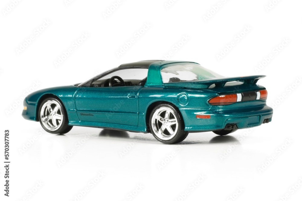 1993 PONIAC FIREBIRD TRANS AM. Diecast 1:64 scale model from AUTO WORLD ...