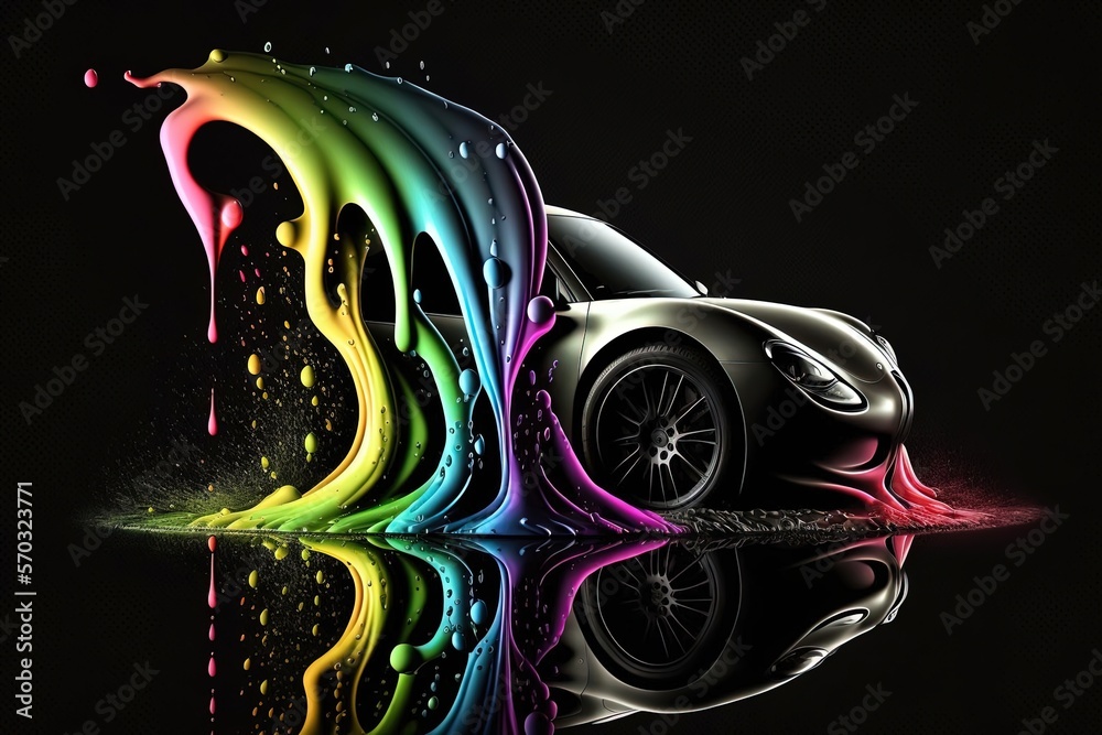 Multicolored Vector Art Meets 3D Render in Stunning Close-Up of ...