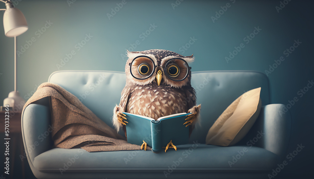 Owl Reading