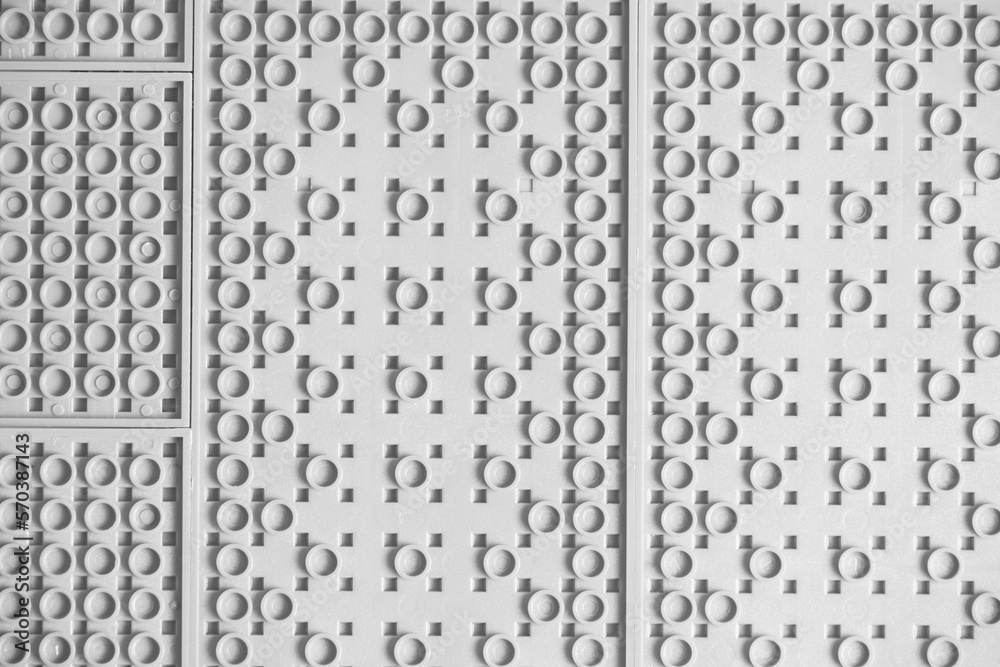 Abstract white background children lego. Stock Photo | Adobe Stock