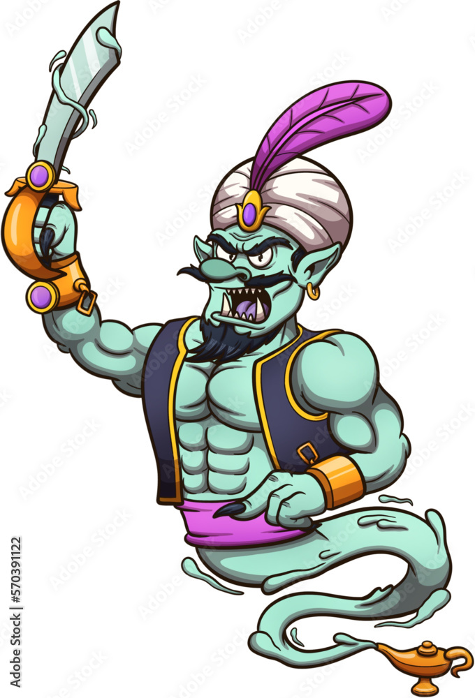 Genie Clip Art