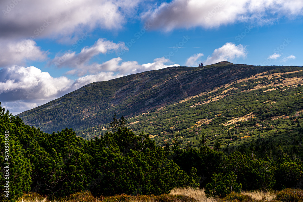 Sudety, Karkonosze, Śnieżka, Czechy, Polska, góry, jeziora, lasy ...