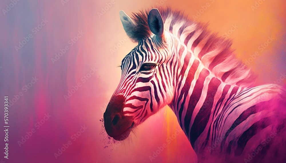 Light Pink Zebra Background